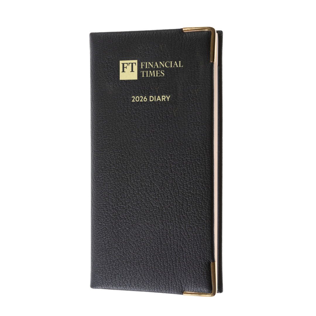 Financial Times - 2026 - Landscape Pocket Diary (Pink paper) - Week to ...